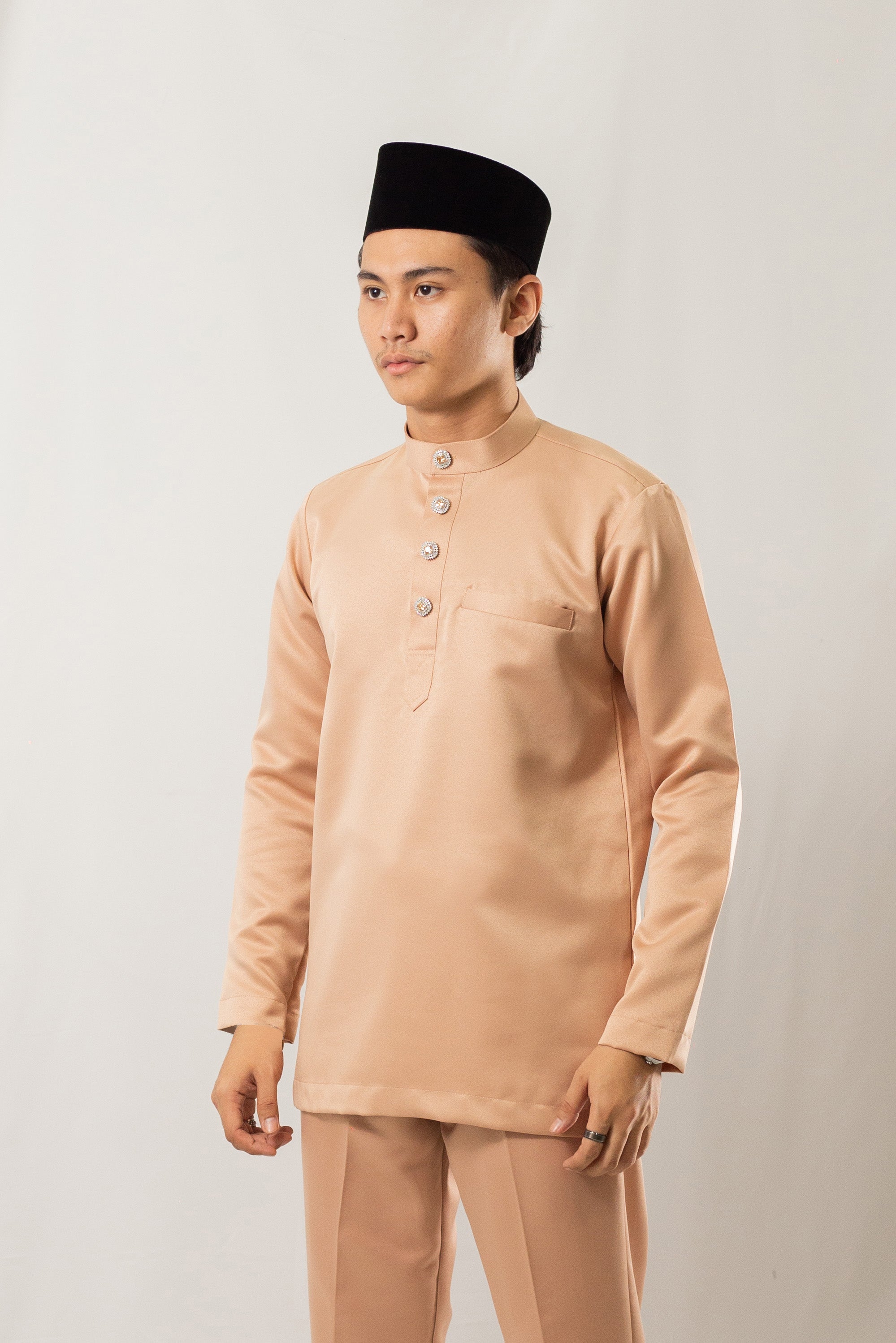 Baju Melayu Champagne Clearance Sale – SampinKL